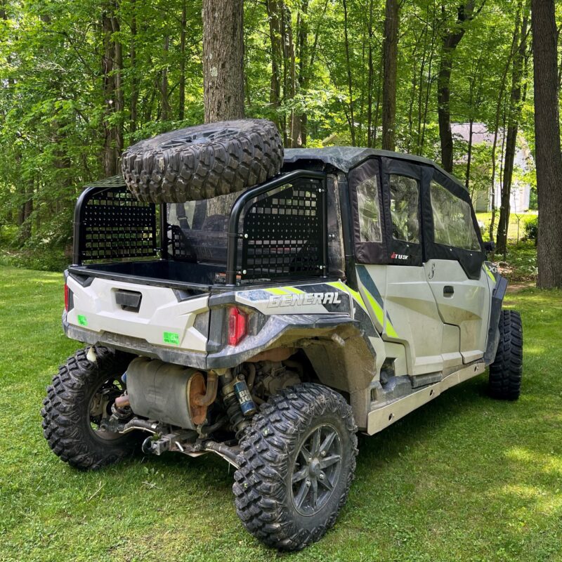 Polaris General Spare Tire / Accessory Rack - B's Fab UTV
