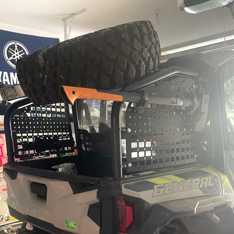 Polaris General Spare Tire / Accessory Rack - B's Fab UTV