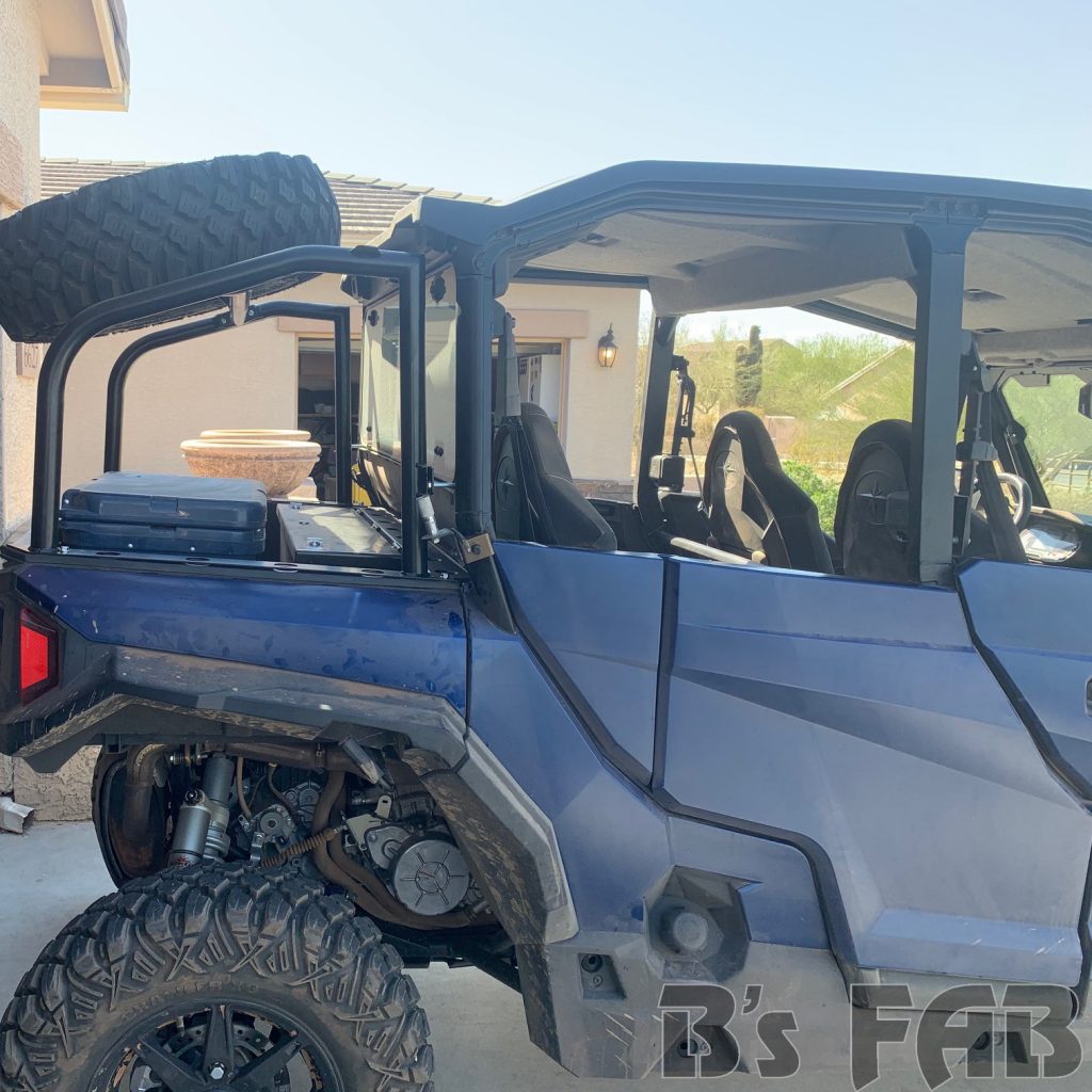 Spare Tire / Accessory Rack - B's Fab UTV
