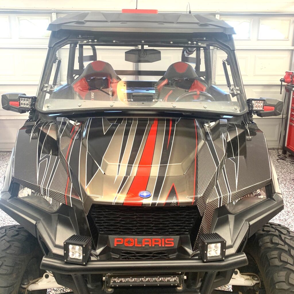 B's FAB Light & Mirror Brackets - B's Fab UTV