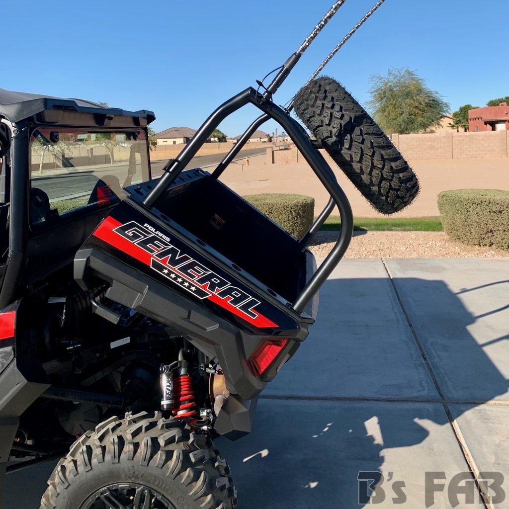 Spare Tire / Accessory Rack - B's Fab UTV