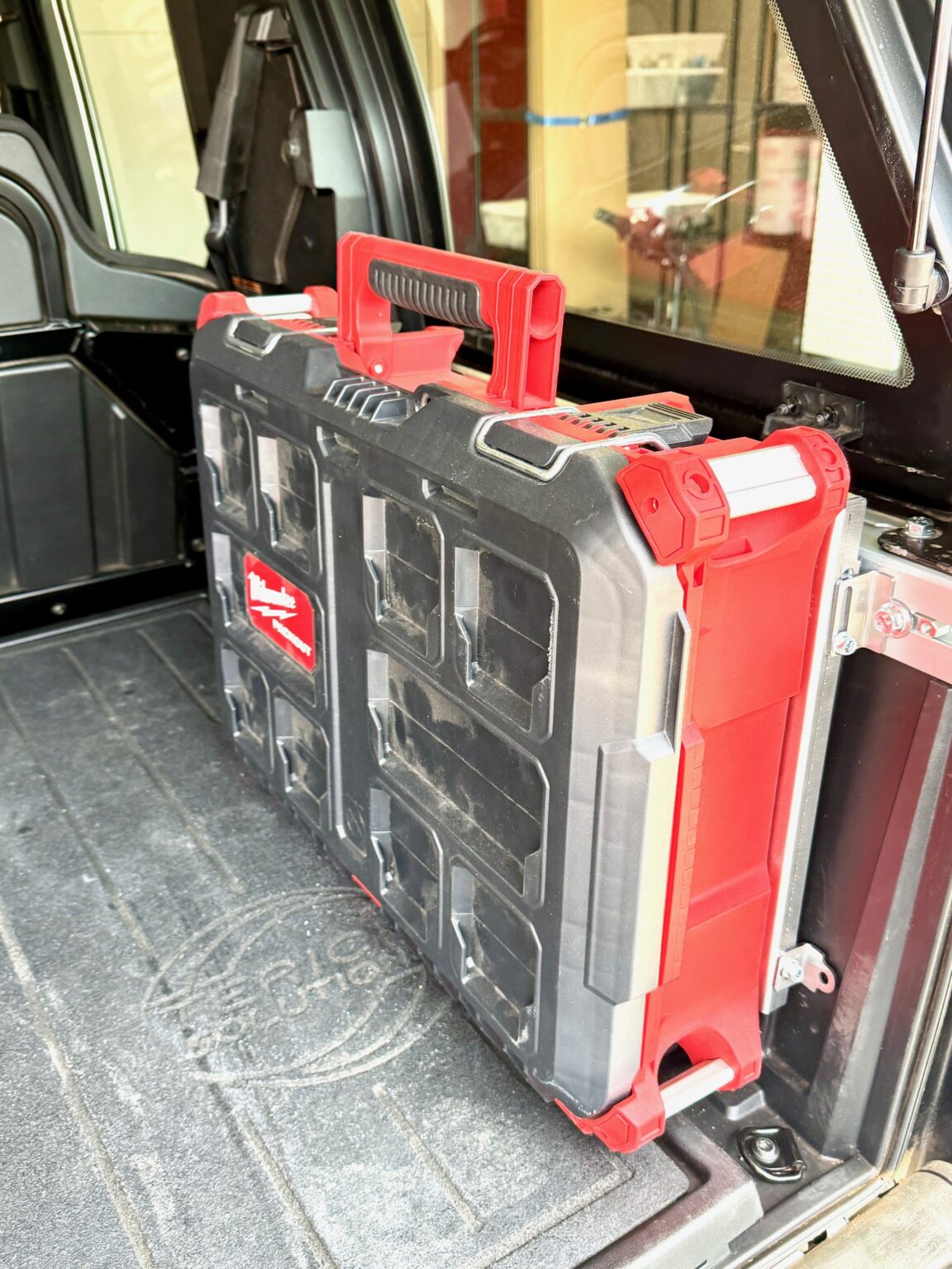 Polaris Xpedition Bedside Milwaukee Packout Mounting System - B's Fab UTV