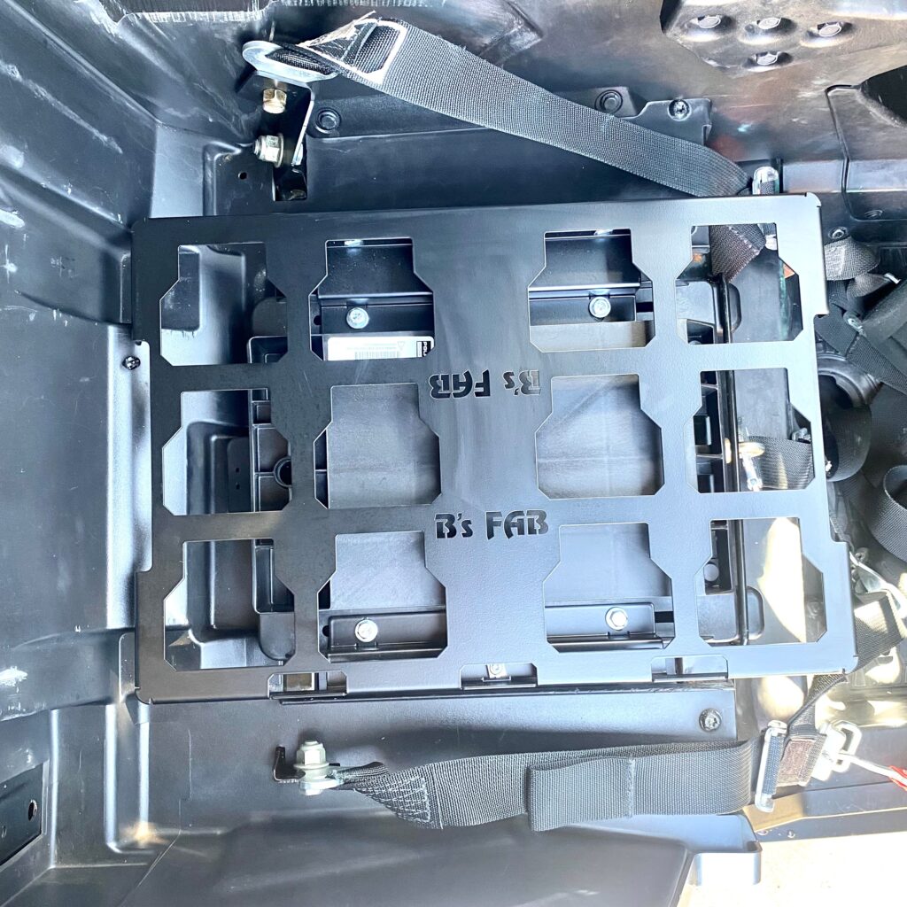 Polaris General Seat Mount Milwaukee Packout Mounting Kit - B's Fab UTV